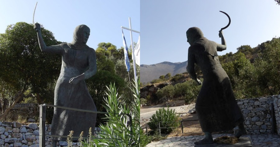 Η Μανιάτισα με το δρεπάνι: Η άγνωστη ιστορία της Ελληνίδας ηρωίδας που ...